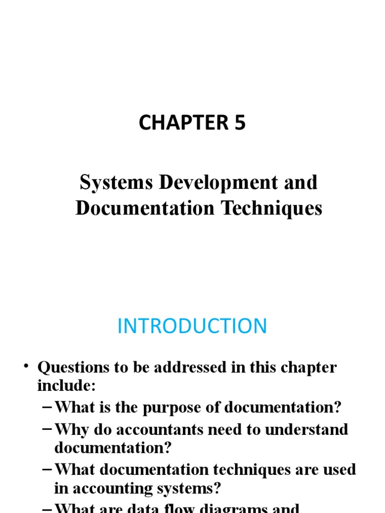 9 AIS (Systems Development and Documentation Techniques) | PDF | Information Science | Computer ...