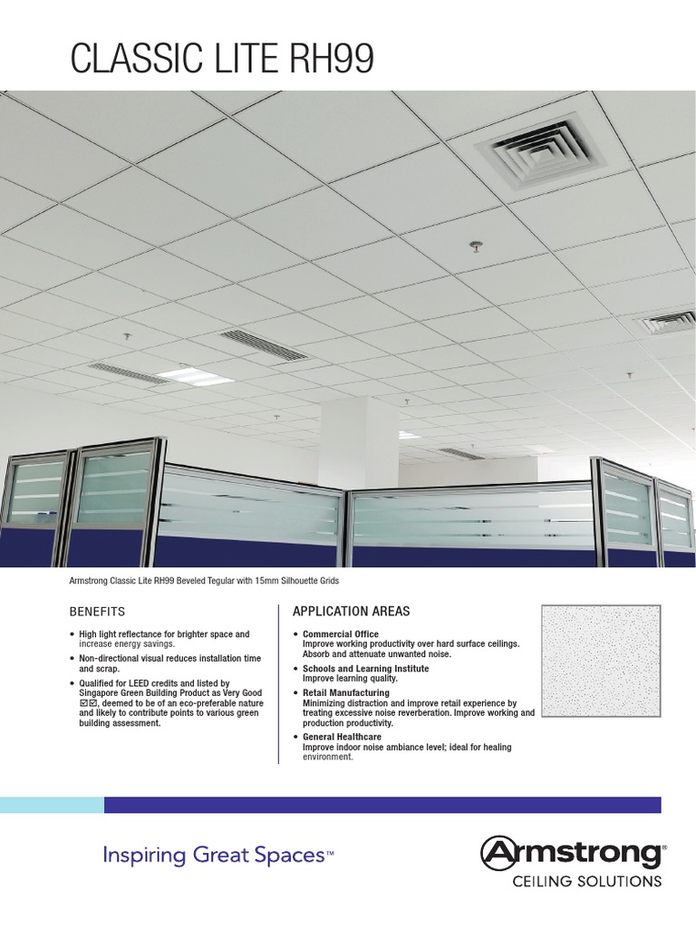 False Ceiling Brochure | PDF | Green Building | Building Engineering