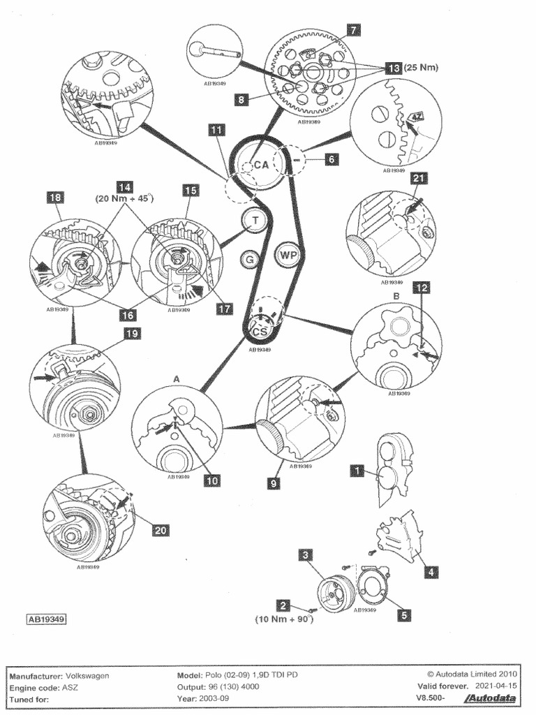 1.9 TDI ASZ Timing | PDF