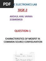 Basic Electronics Lab Task-1 | PDF