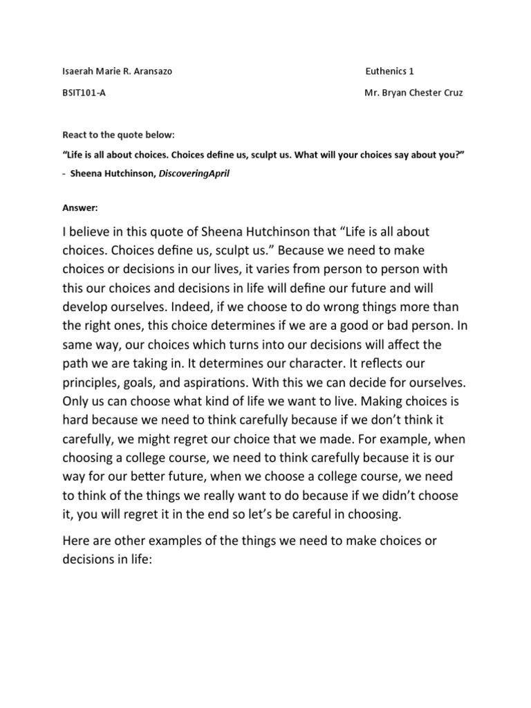 Activity in Euthenics (Prelims) | PDF