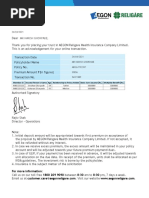 Declaration For 80EEA | PDF