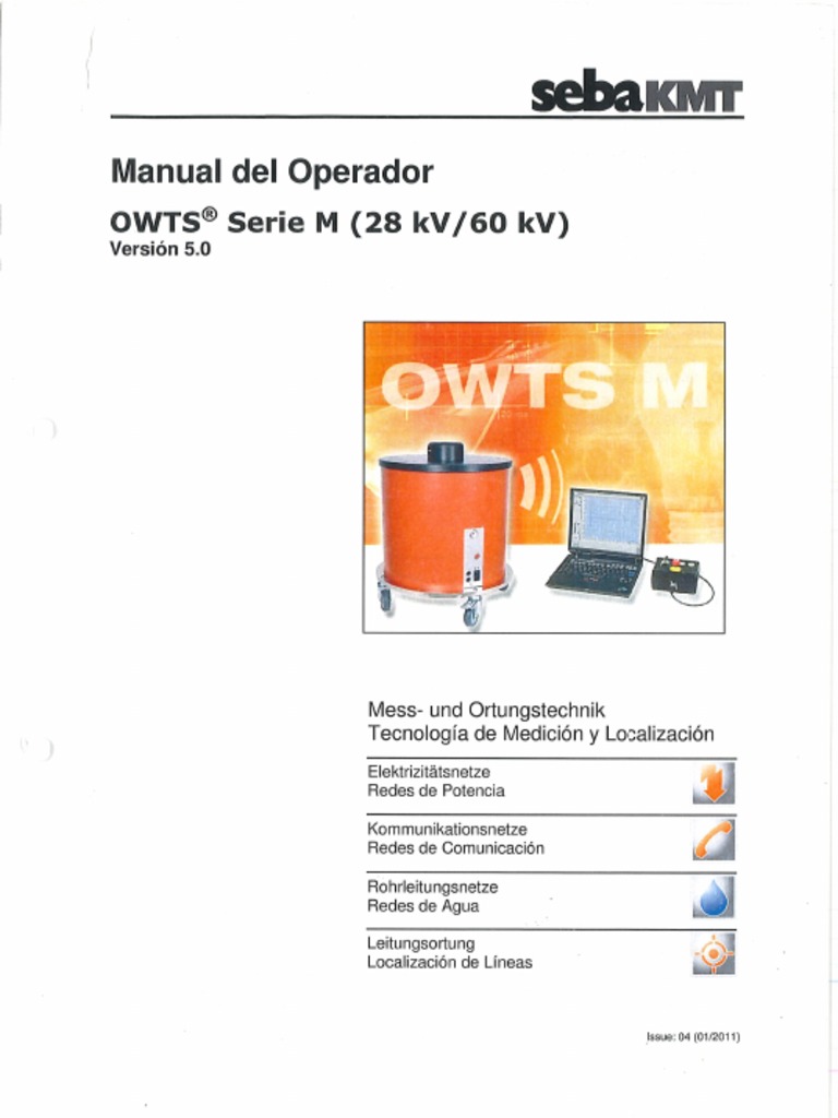 Manual Operador OWTS Serie M | PDF