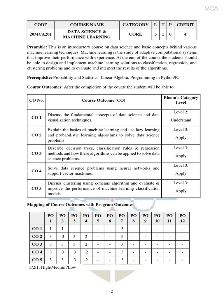 Data Science and ML-KTU | PDF | Machine Learning | Cluster Analysis