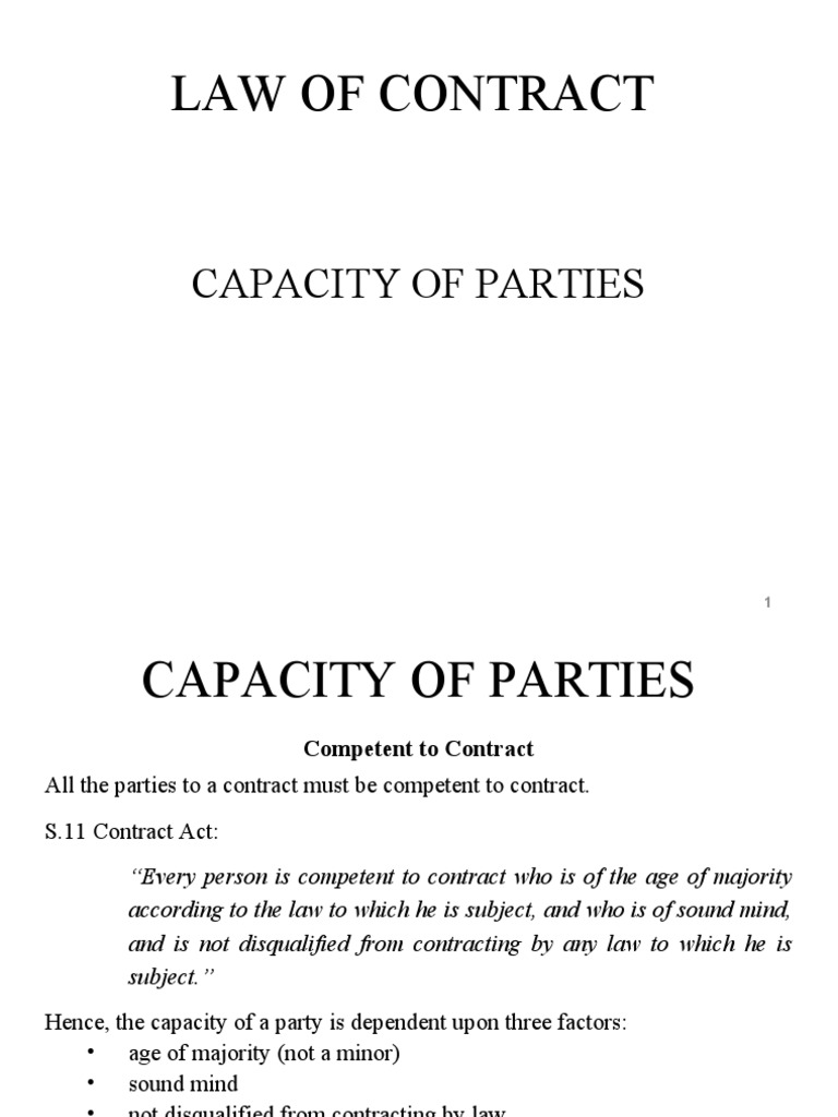 3 Capacity of Parties | PDF | Estoppel | Justice