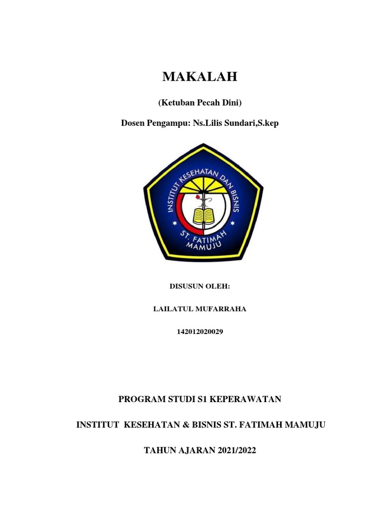 Makalah Ketuban Pecah | PDF