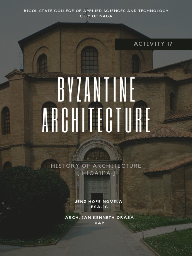 Byzantine Architecture | Descargar gratis PDF | Dome | Byzantine Empire