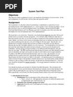 Functional Test Plan Template | PDF | Software Testing | Login