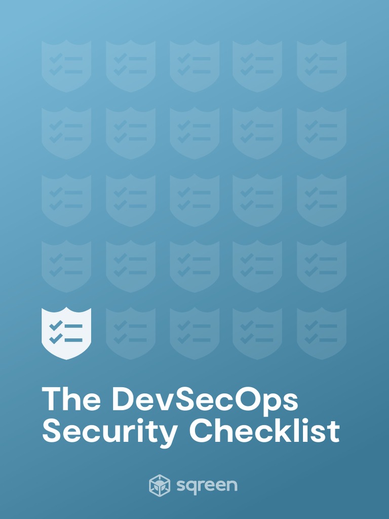 Devsecops Security Checklist | PDF | Transport Layer Security | Cloud ...
