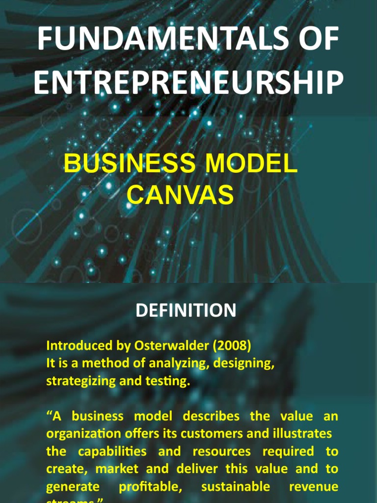 BMC Business Model Canvas | PDF | Business Model | Market Segmentation