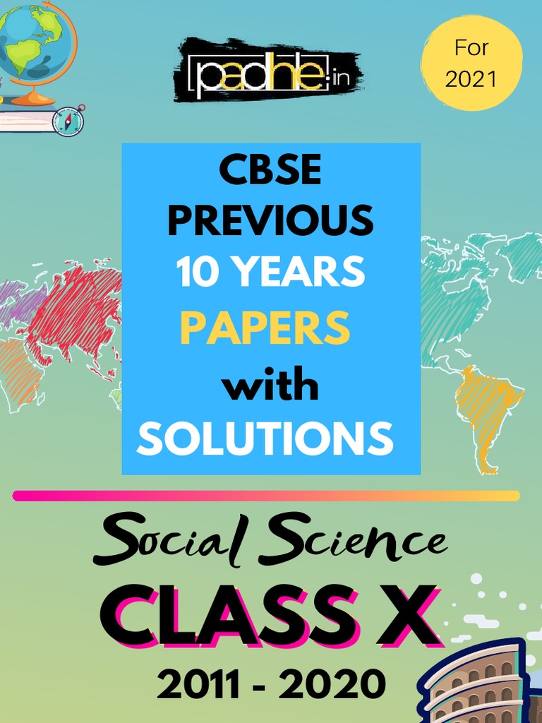Previous 10 Year Question Papers With Solutions 2011-20 - Class 10 ...