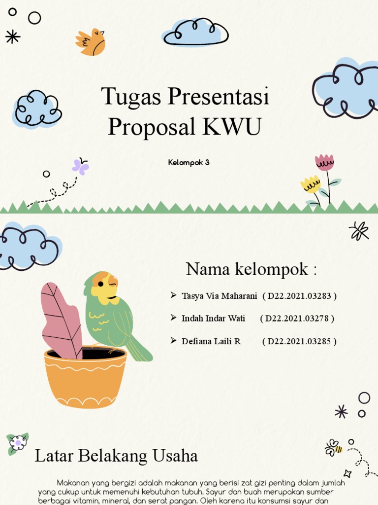 Proposal KWU | PDF