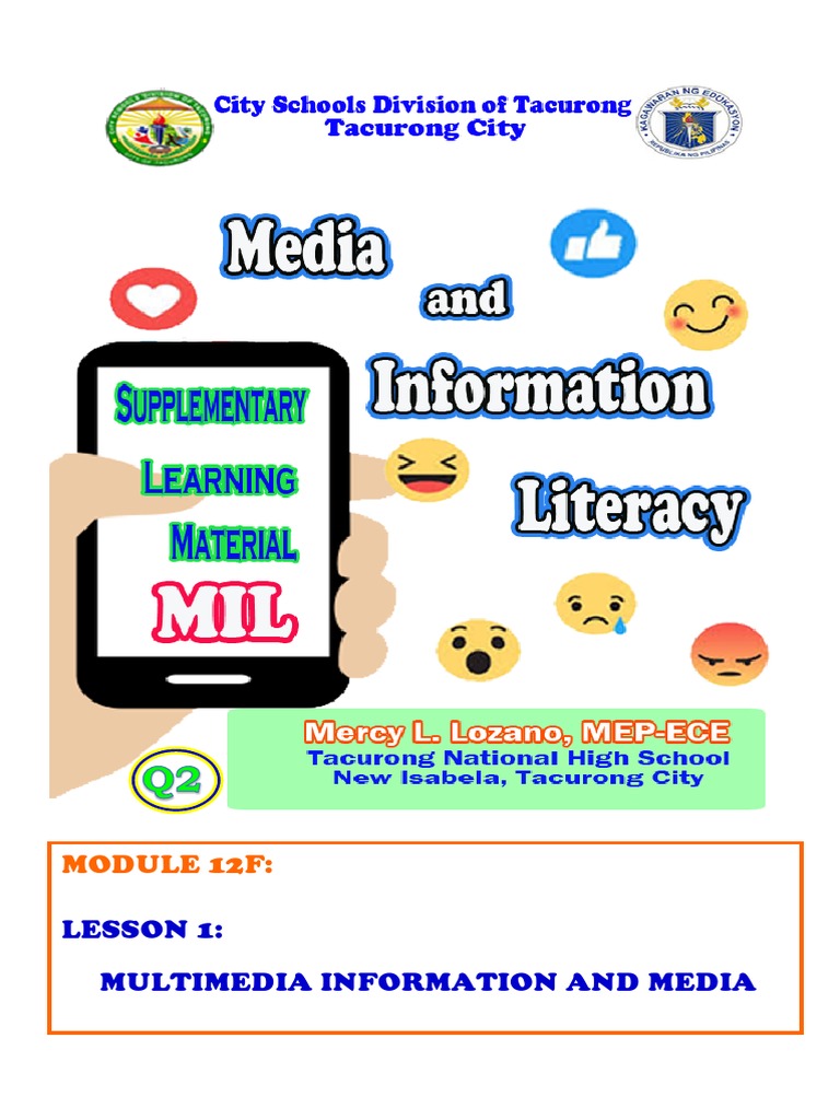MIL - Multimedia Information and Media | PDF | Multimedia | Mass Media