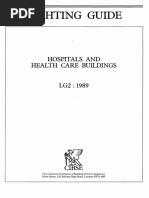 CIBSE Light Levels Guidelines | PDF