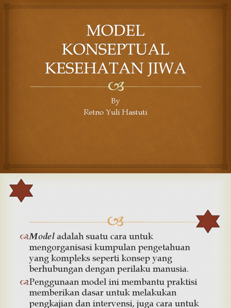 MODEL KONSEPTUAL Dan MODEL STRESS-ADAPTASI | PDF