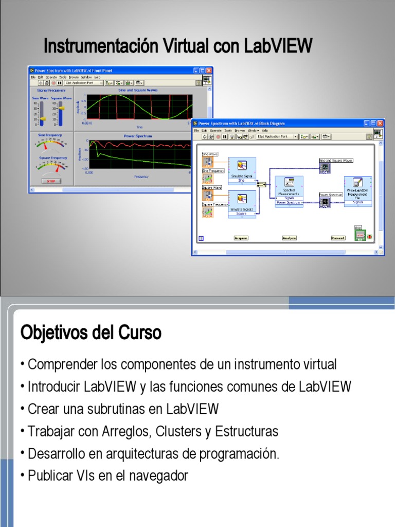 Instrumentacion Virtual Con Labview | PDF | Archivo de computadora ...