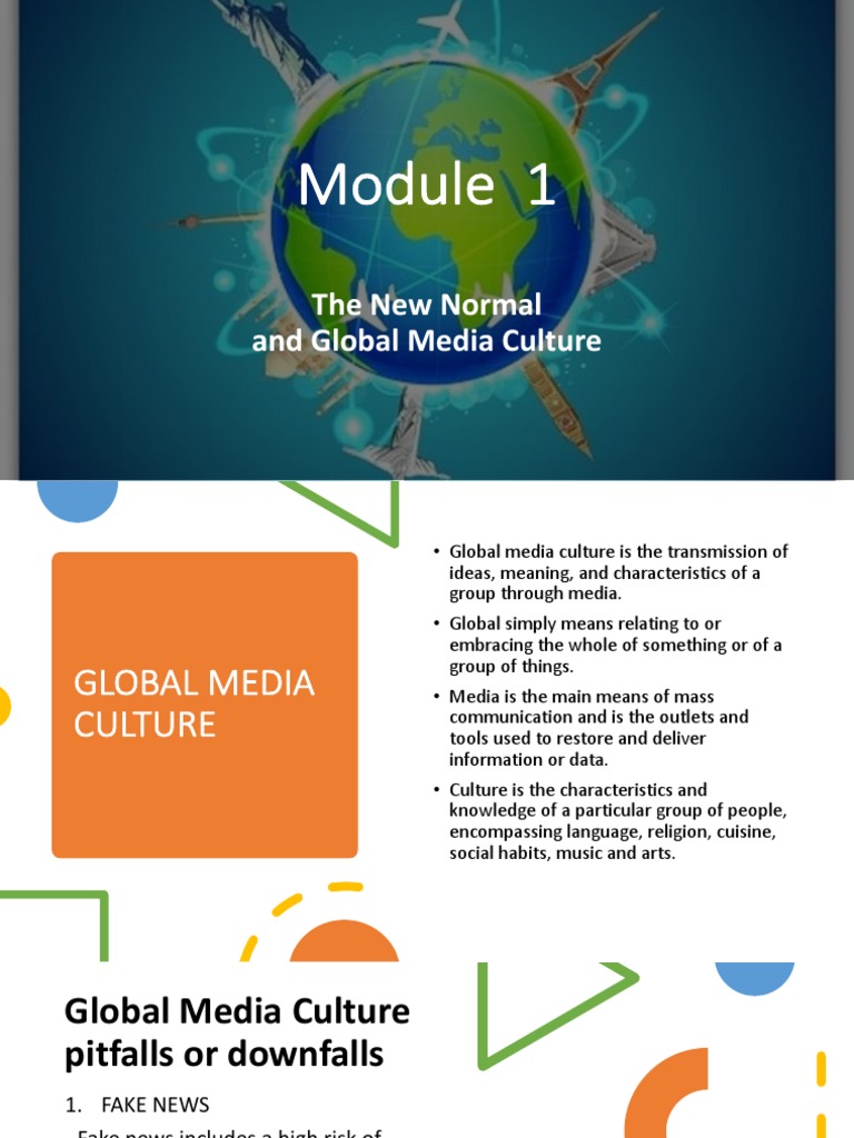 New Normal and Global Media Culture | PDF | Mass Media | Globalization