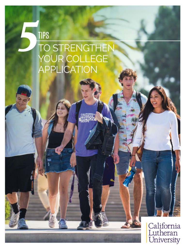 To Strengthen Your College Application | PDF | Academia