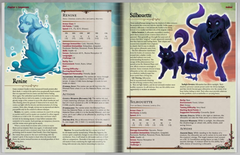 D&D 5e Stibbles Codex of Companions90 | PDF