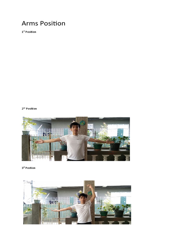Arms Position and Feet Positions | PDF