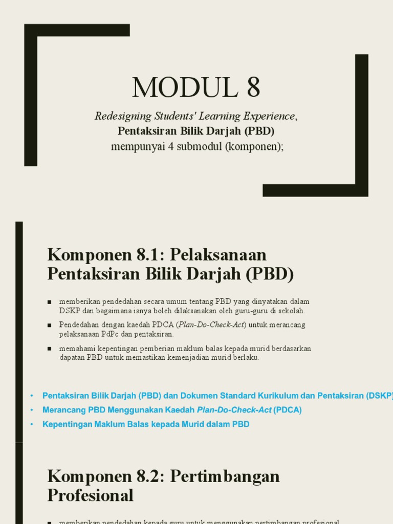 Modul 8 (TS25) | PDF
