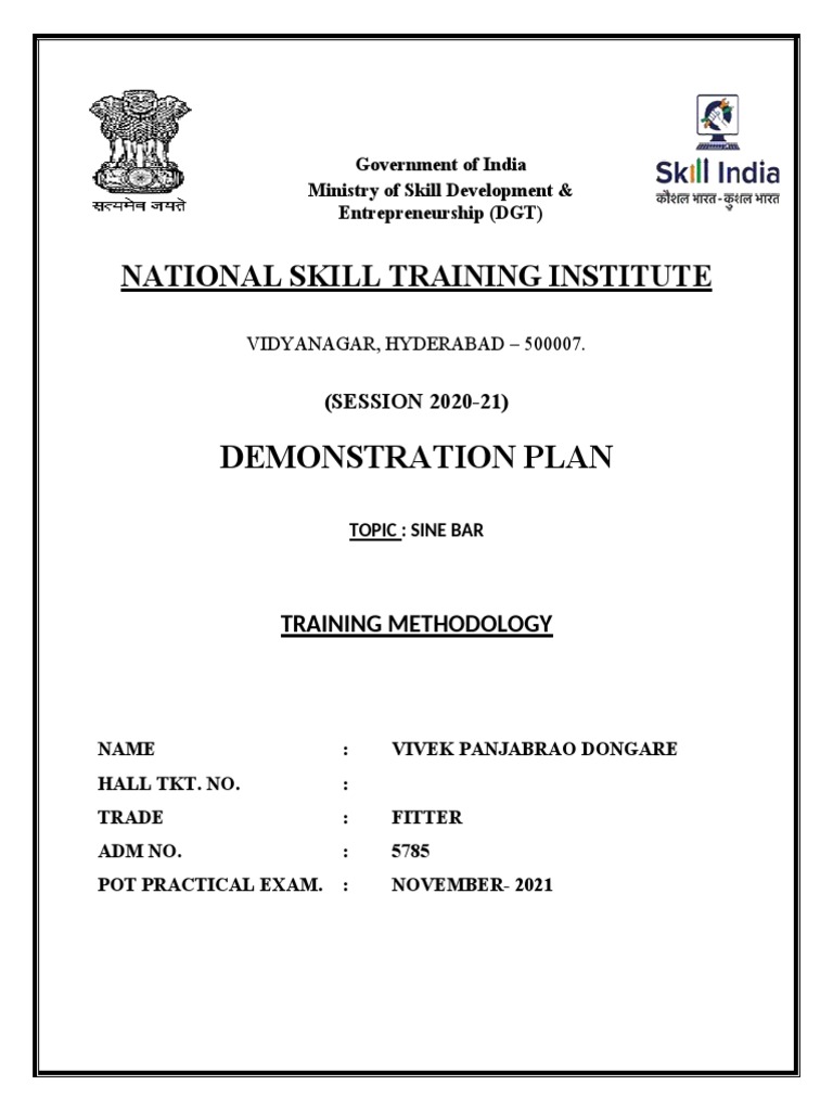 Demonstration Plan Electrician | PDF