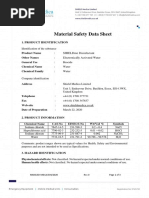 Material Safety Data Sheet: Hydrex 2510S | PDF | Materials ...