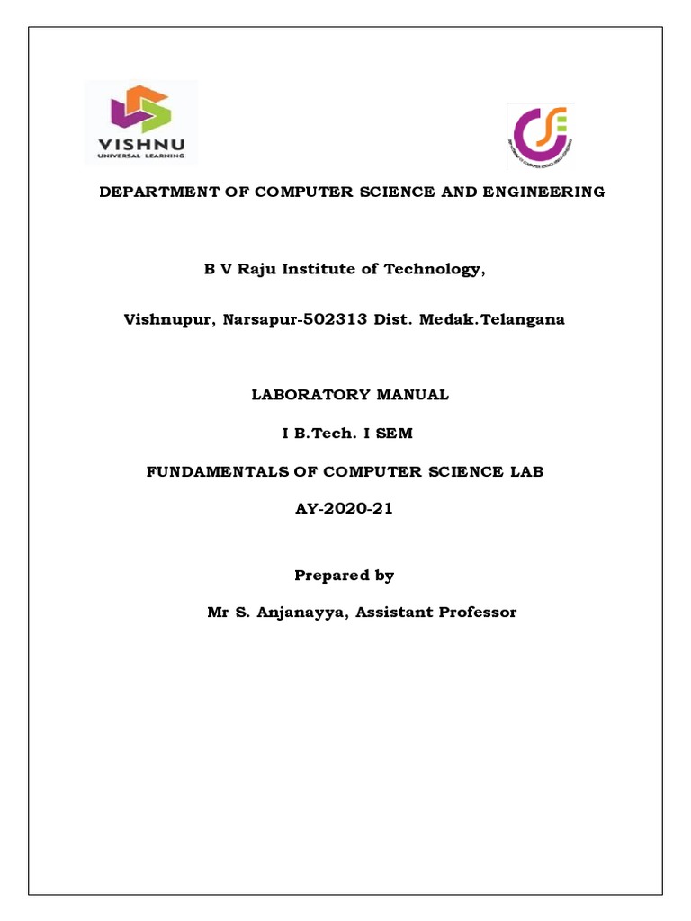 Fcs-Lab Manual | PDF | Engineering | Parameter (Computer Programming)