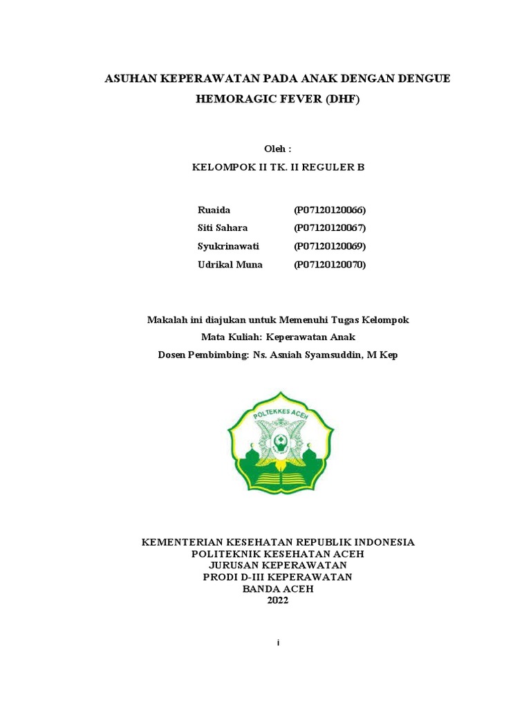Makalah DHF | PDF