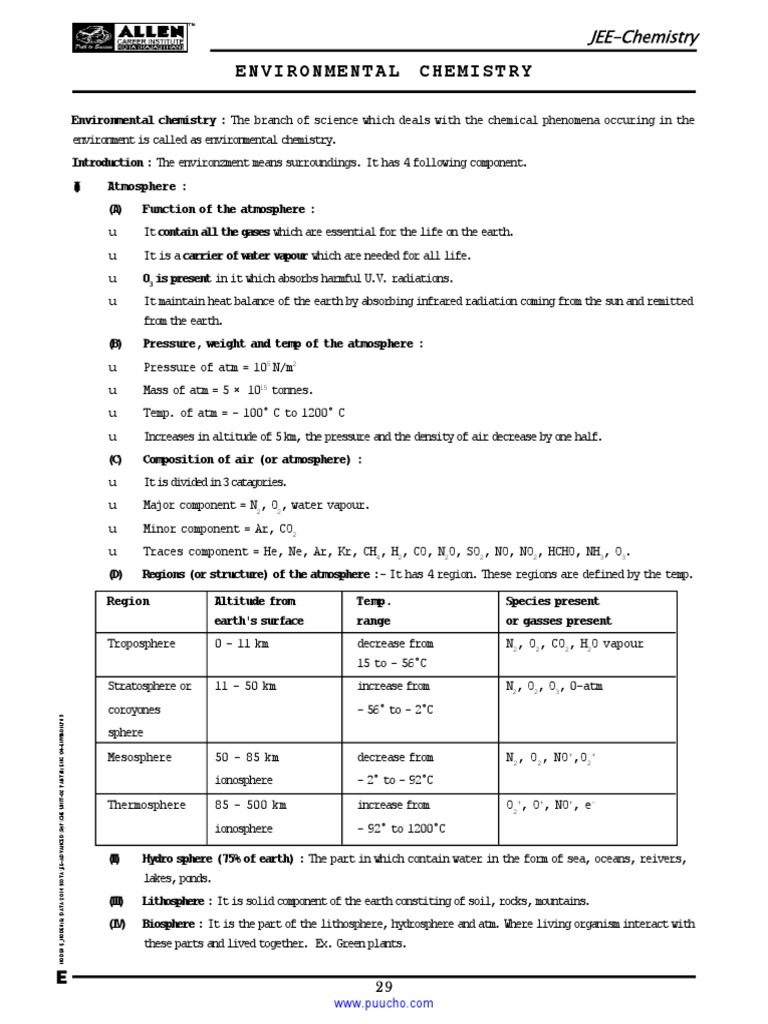 Environmental Chemistry: U U U U | PDF | Smog | Particulates