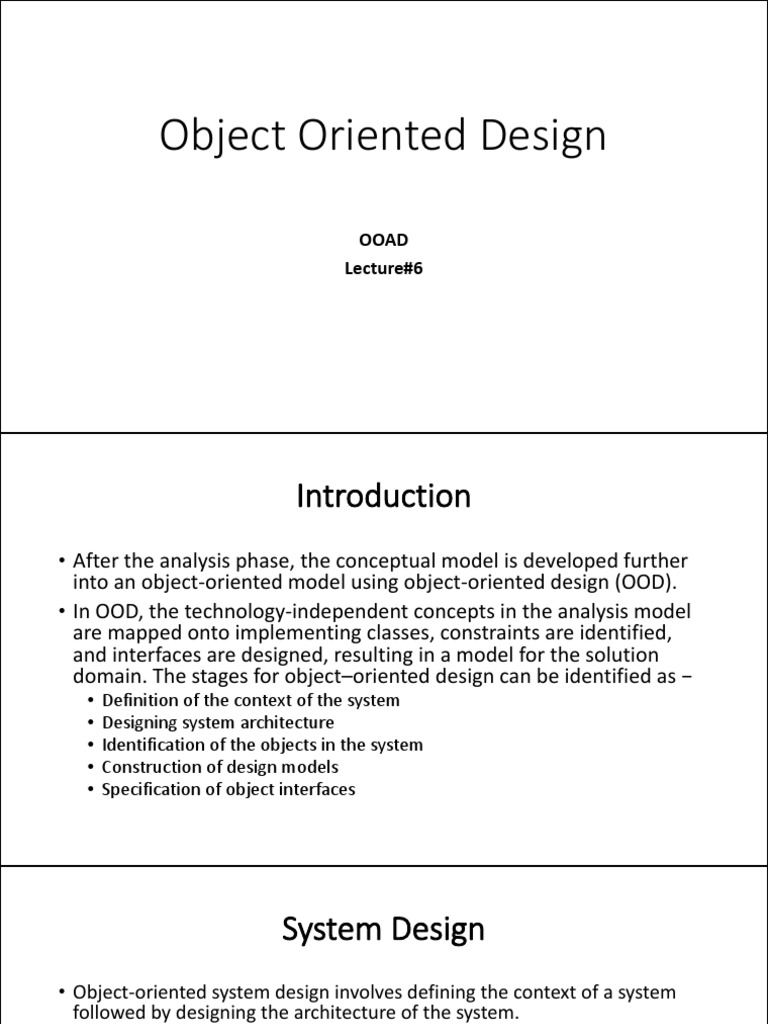 System Design | PDF | System | Conceptual Model