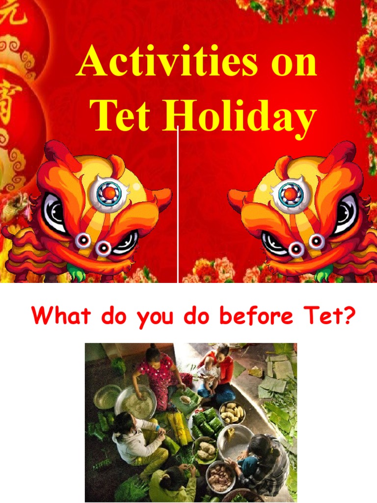 Activities On Tet Holiday | PDF