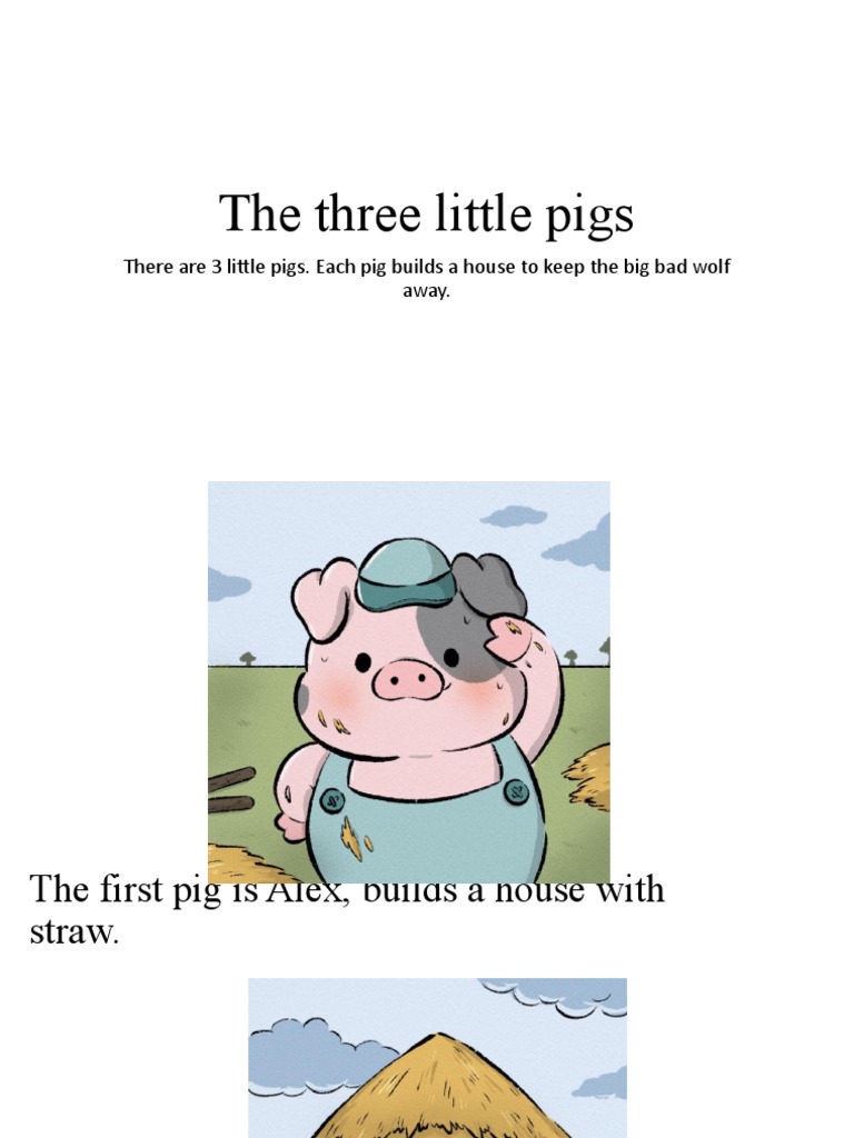 The Three Little Pigs | PDF