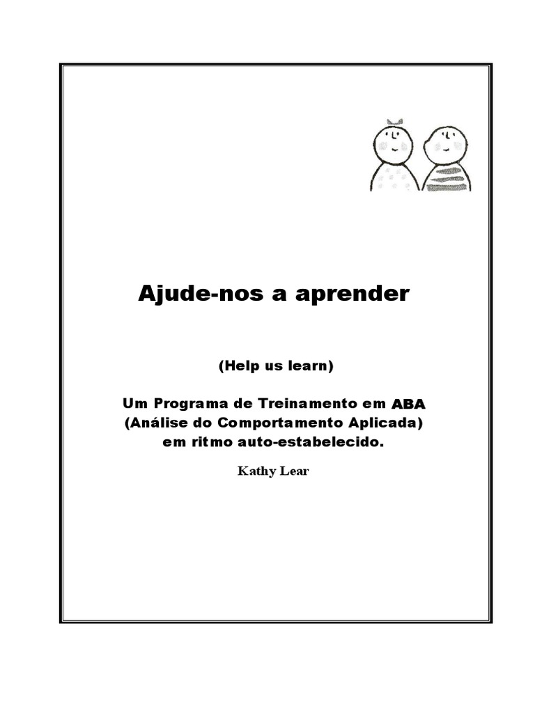 Manual de Treinamento em ABA | PDF | Aprendizado | Behaviorismo