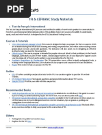 TEF Canada Exam Sample Exercises | PDF | Test (Assessment) | Cognition