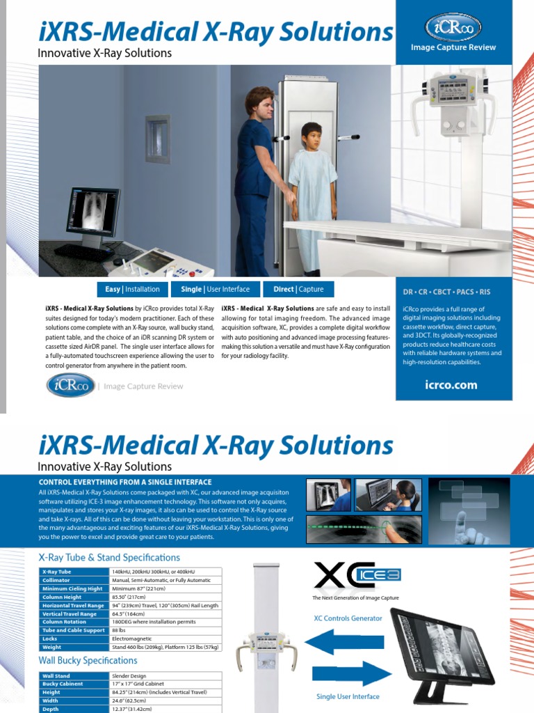 iXRS-Medical X-Ray Solutions: A Comprehensive Digital Radiology ...