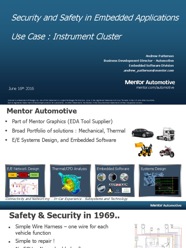 Security and Safety in Embedded Applications | PDF | Embedded System ...