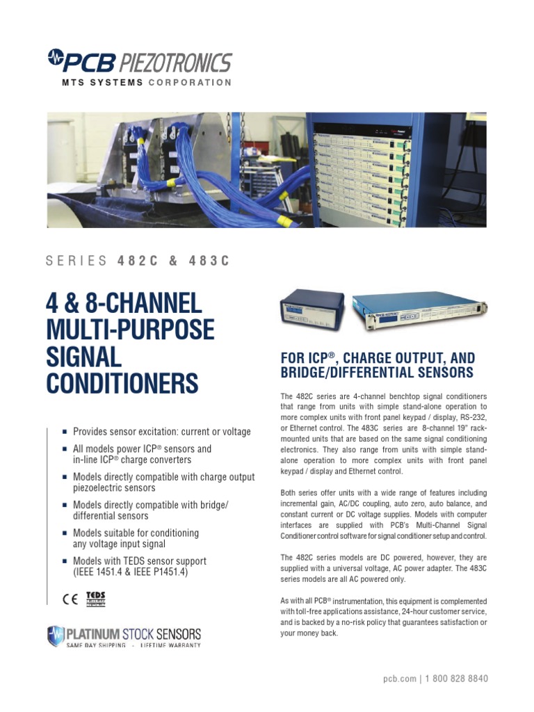 DAQ C A PCB 482C - 483C - Series | Download Free PDF | Power Supply ...