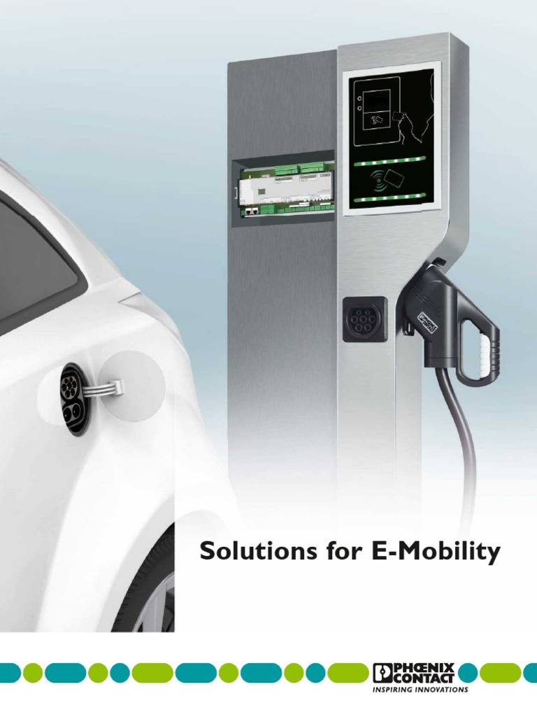 PhoenixContactsolutionsbrochurefore Mobility | PDF | Electrical ...