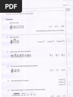 Trinity Grade 2 Theory - Answered | PDF | Minor Scale | Scale (Music)