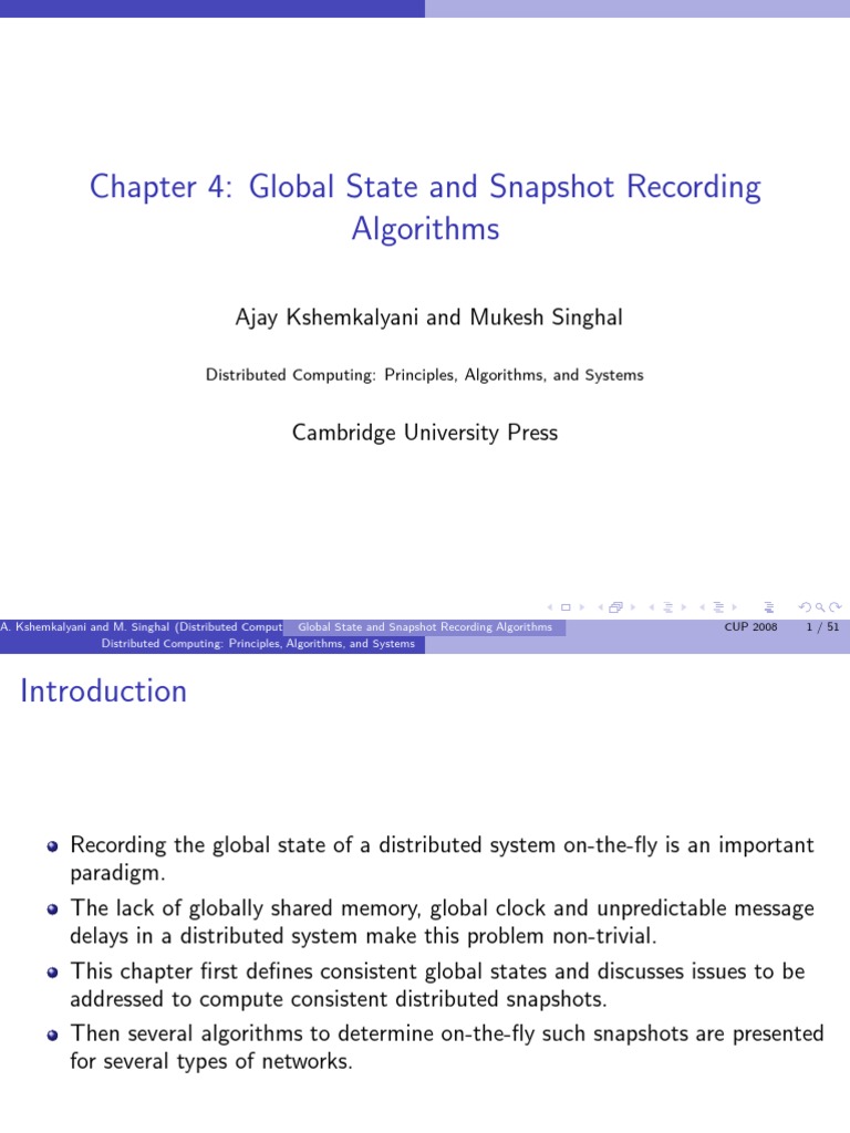 Chapter4 2 | PDF | Distributed Computing | Algorithms