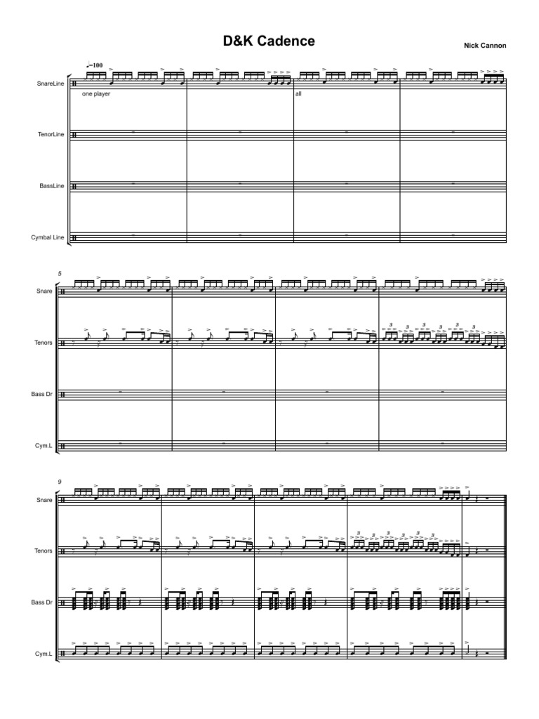 D&K Cadence | PDF