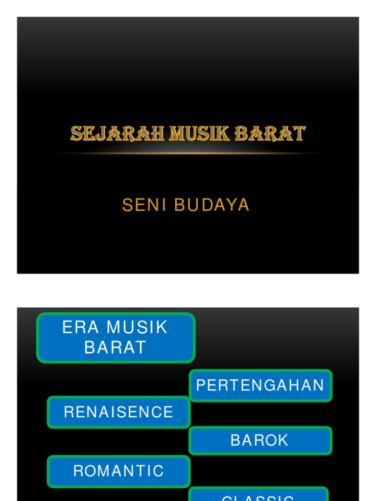 2 Jenis, Fungsi Dan Bentuk Musik Barat | PDF