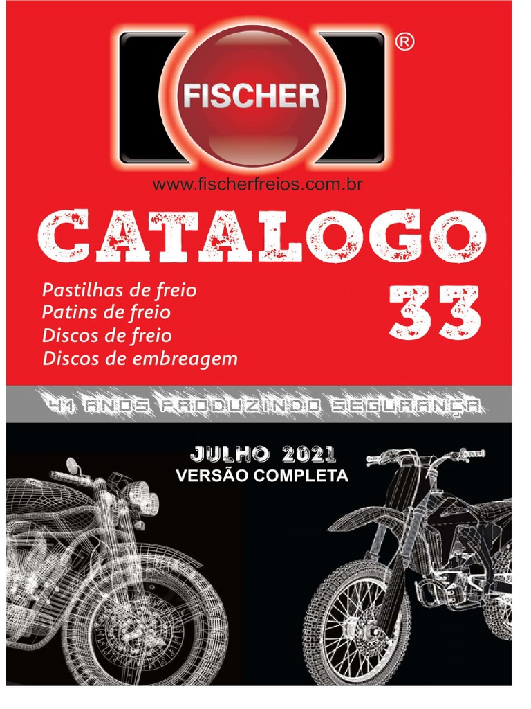 Fischer Brake Pads and Discs Catalog | PDF | Brake | Equipment
