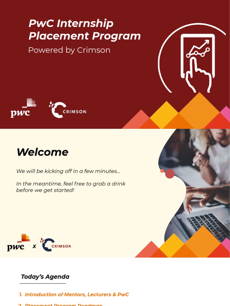 PWC Internship Placement Program: Powered by Crimson | PDF ...
