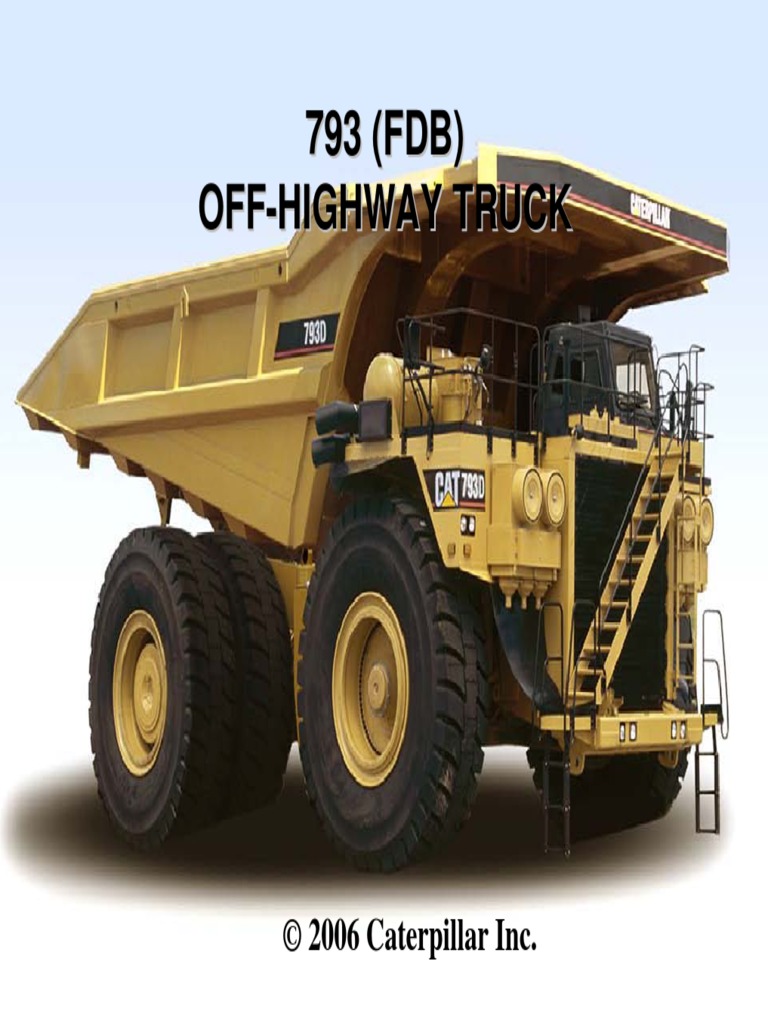 793D SERV1817-01 - SLIDE - Aug2006 | PDF | Transmission (Mechanics ...