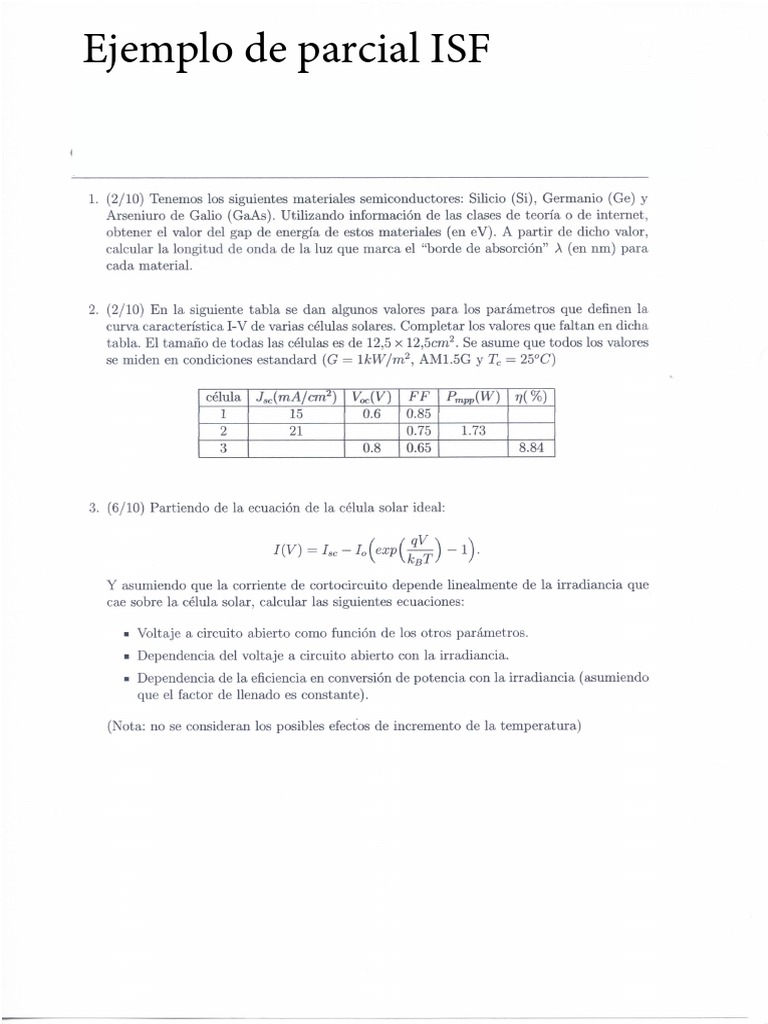ISF Ejemplo de Parcial 2021 | PDF