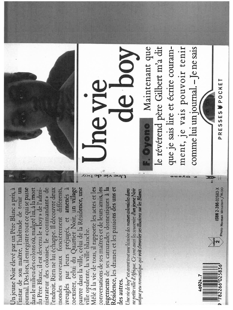 Ferdinand Oyono - Une Vie de Boy | PDF