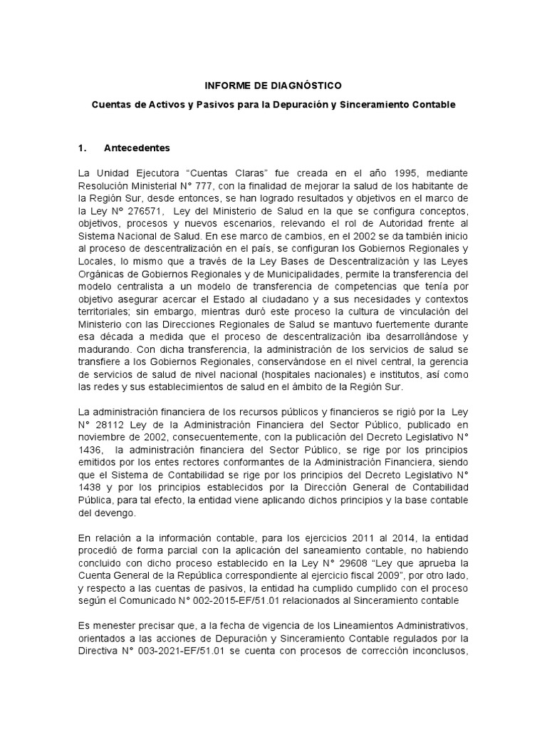 Modelo de Informe-1 | PDF | Contabilidad | Auditoría