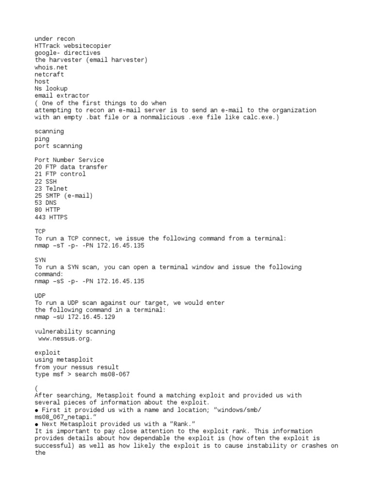 Samhacktools | PDF | Internet Standards | Computer Science